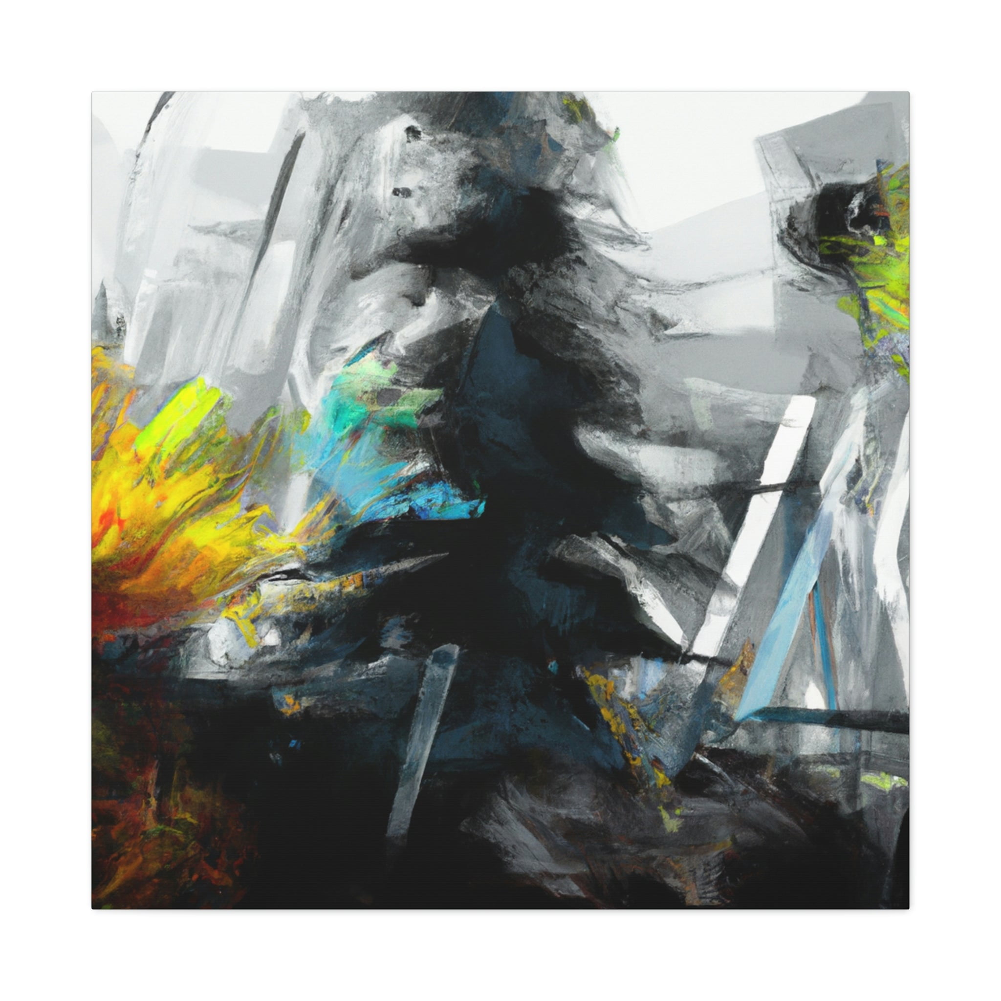 Cedar Tree Expressionism - Canvas - Walmart.com