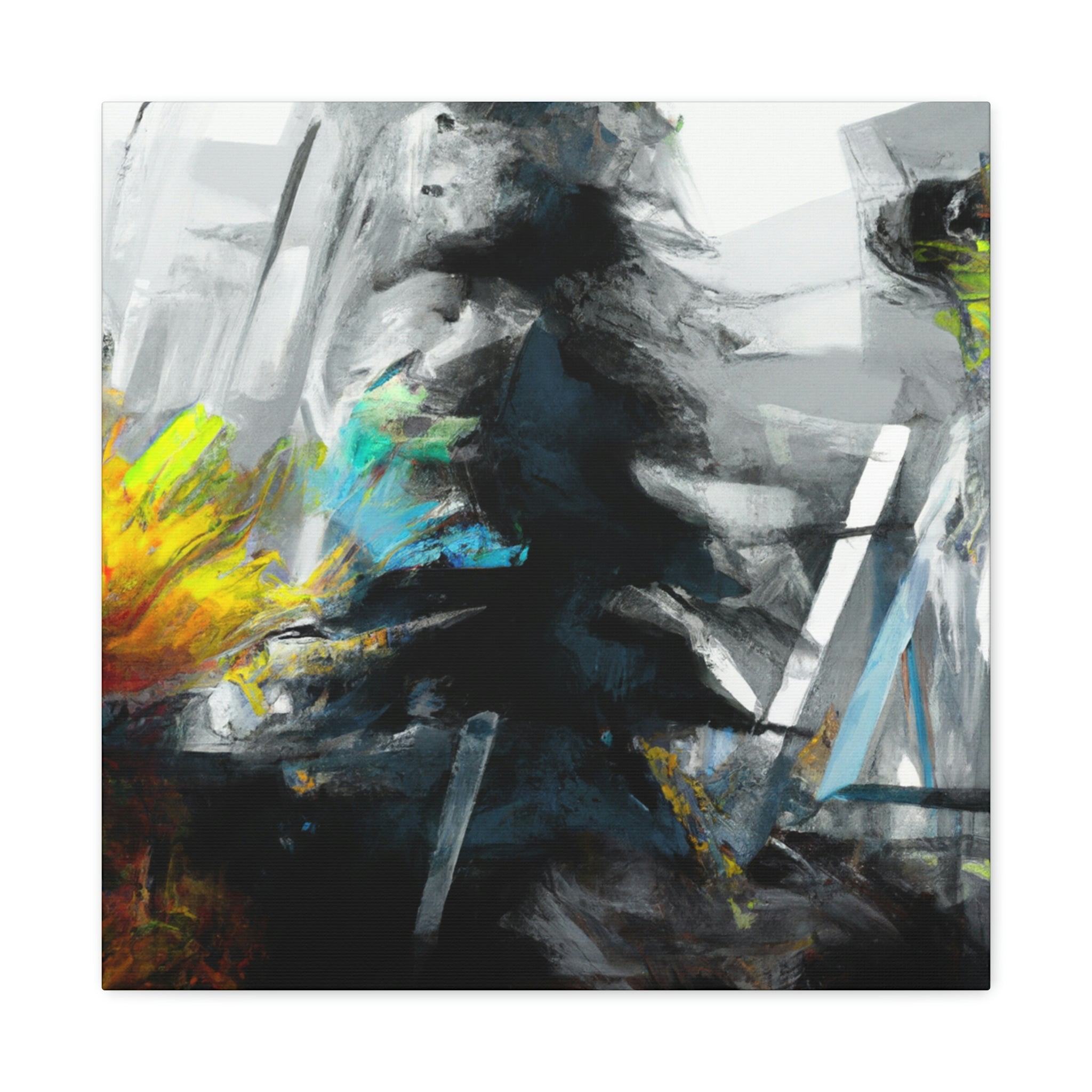 Cedar Tree Expressionism - Canvas - Walmart.com