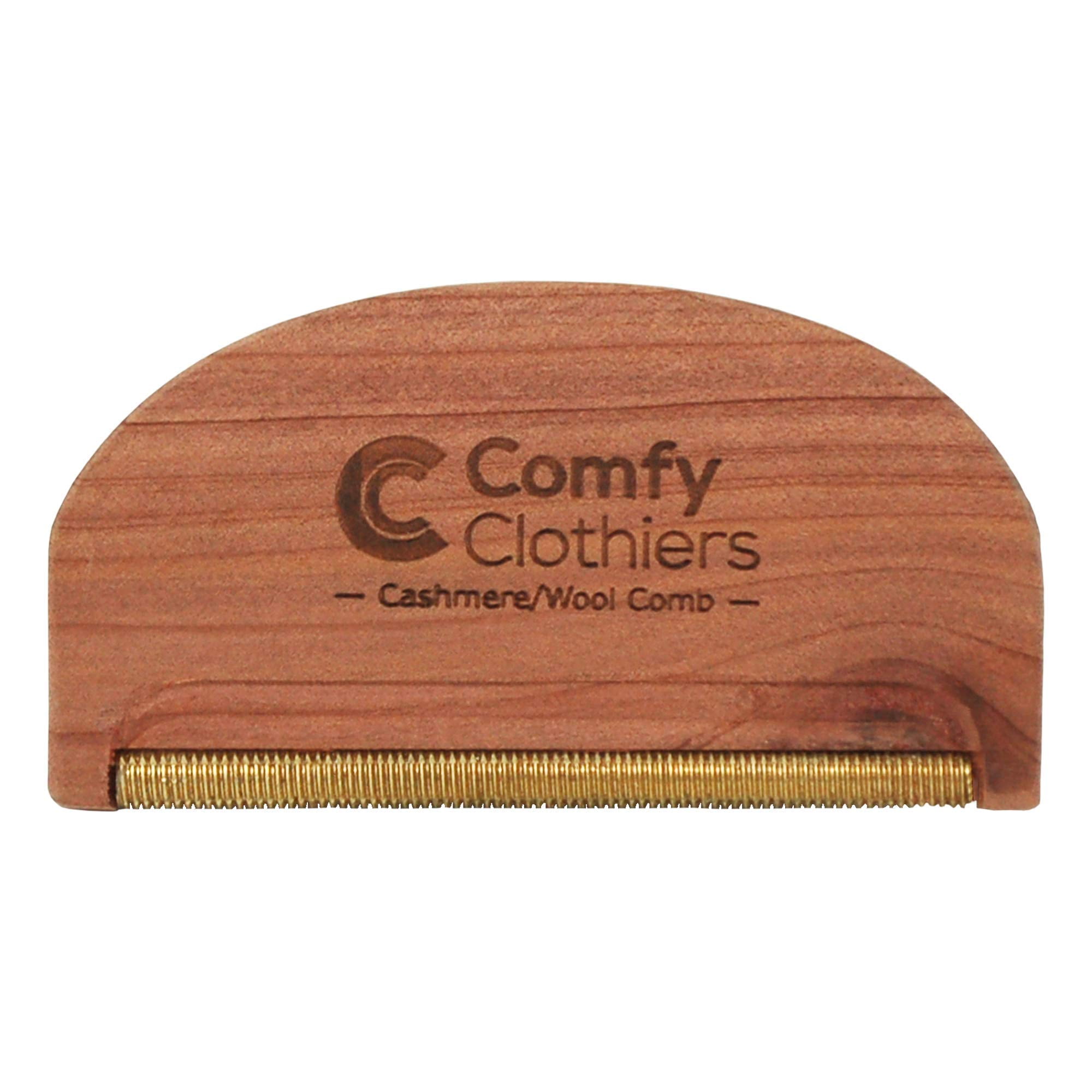 Cedar Wood Cashmere & Fine Wool Comb For De-Pilling Sweaters & Clothing ...