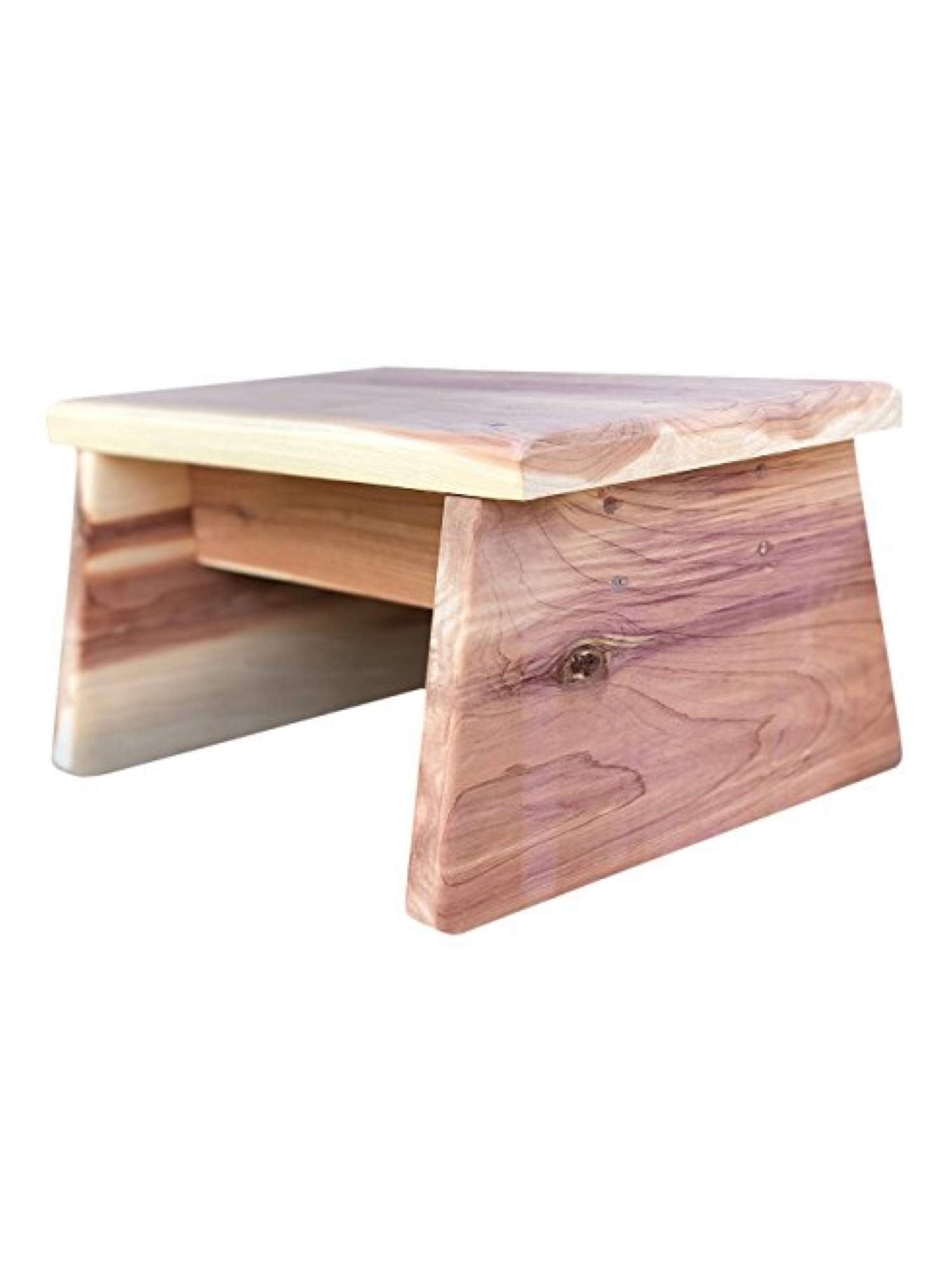 Cedar Wood Step Stool Amish - Walmart Business Supplies