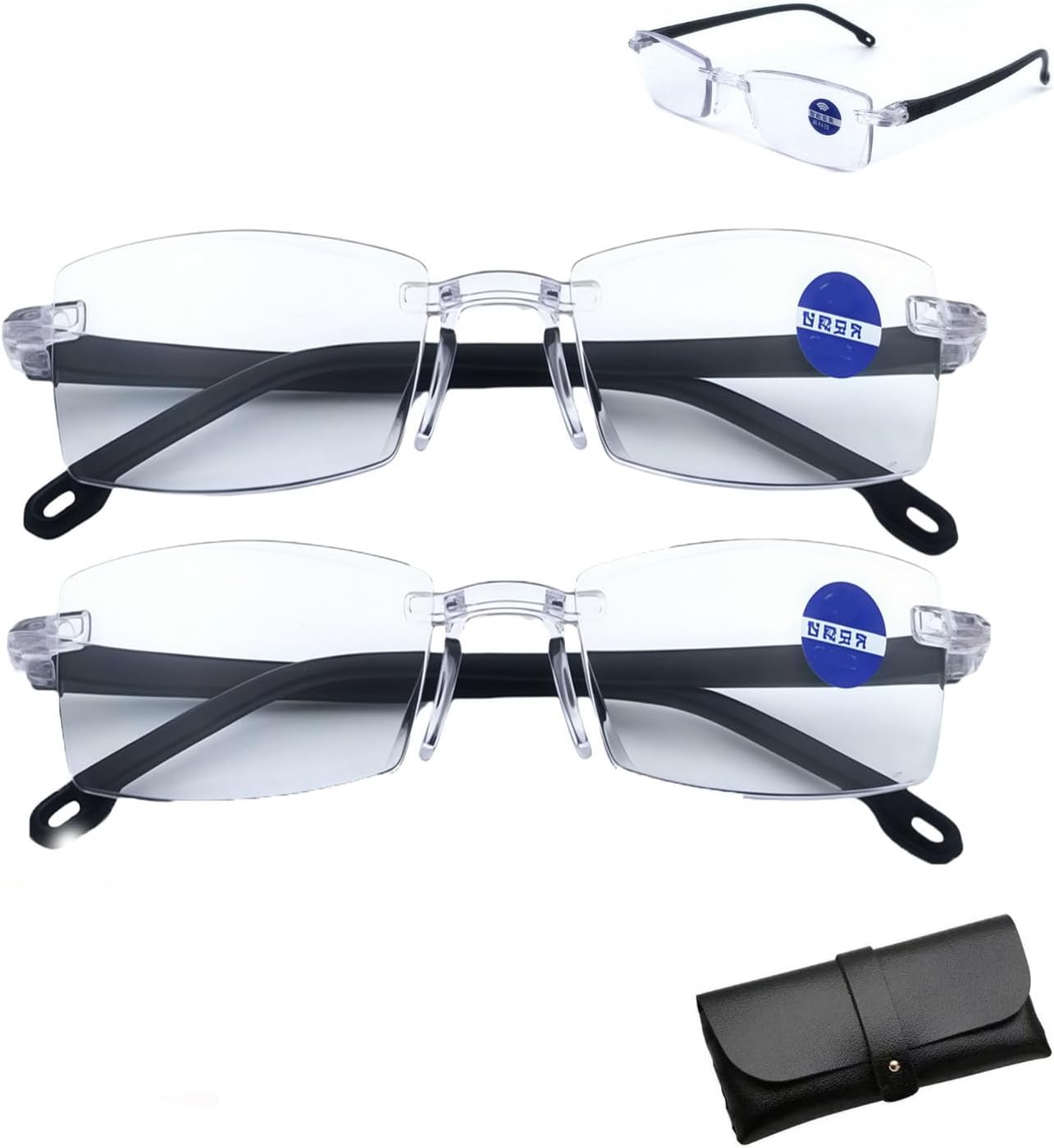 CedarAsh Intelligent Dual Focus Glasses, Anti-Blue Light Presbyopia ...