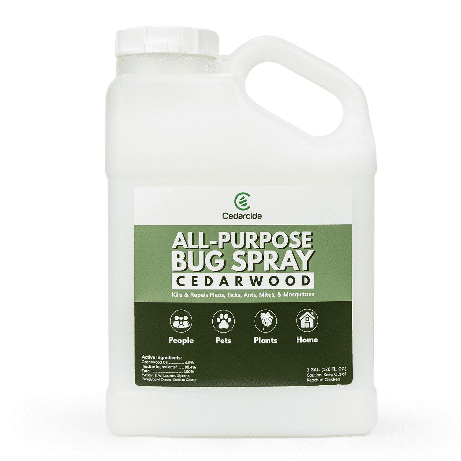 Cedarcide All-Purpose Bug Spray - Cedarwood (Gallon) | Insect Repellent ...