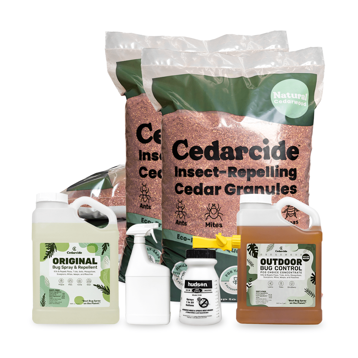 Cedarcide Complete Pest Control Kit (Large) [Contains Cedarcid Original ...