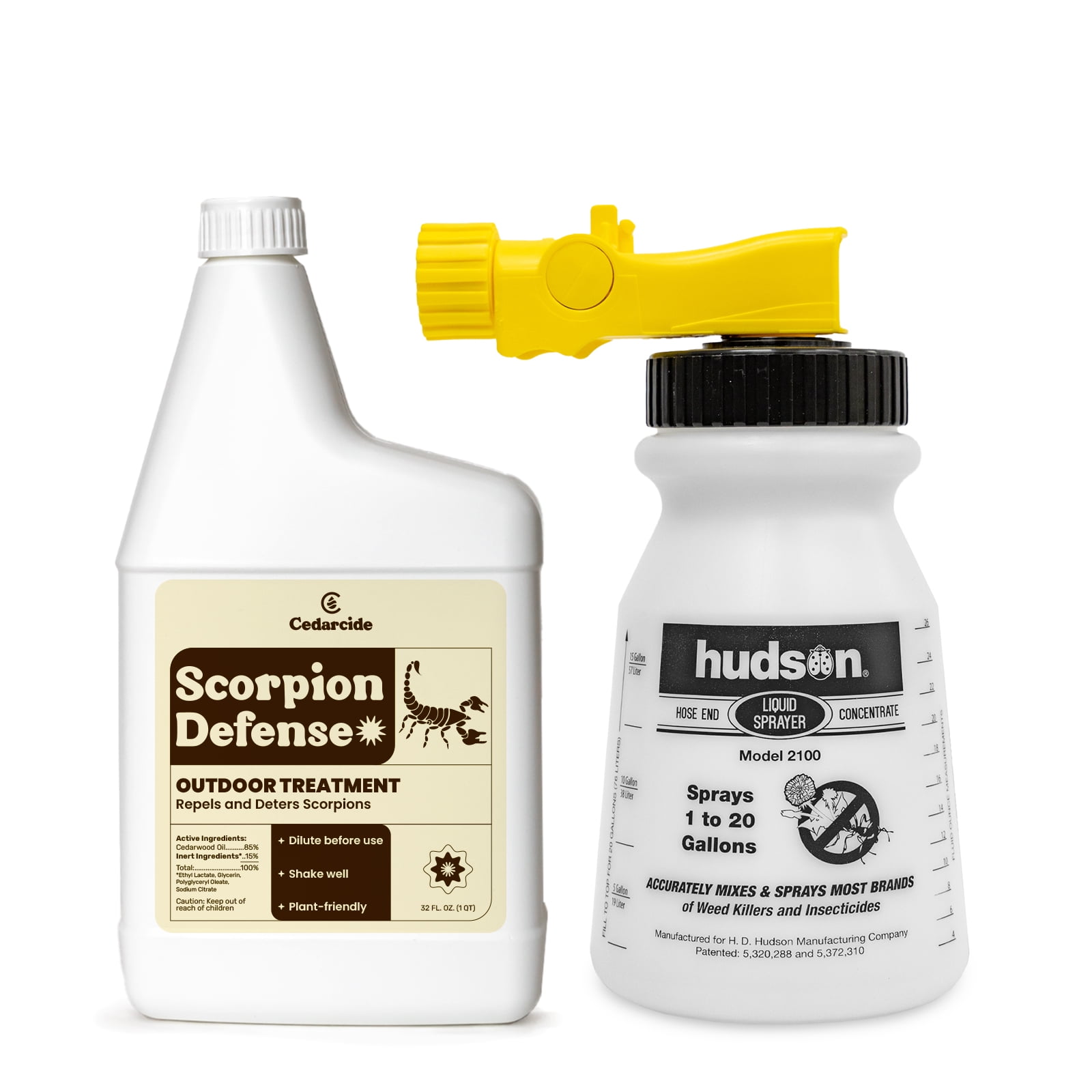 Cedarcide Scorpion Defense Scorpions Insecticide Oil with Sprayer, 32 ...