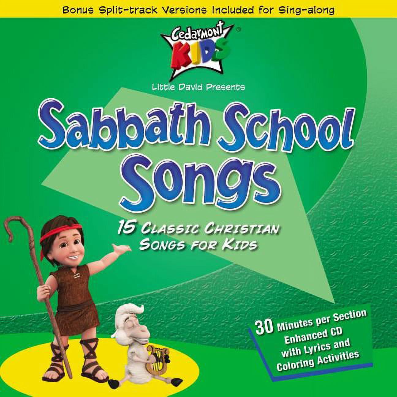 Cedarmont Kids Classics: Sabbath School Songs: 15 Classic Christian Songs for Kids (Other ...