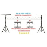 CedarsLink 15FT DJ Lighting Truss/Stand Set-Up Equipment with T-Bar ...
