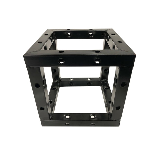 Cedarslink 6-Way Cube Square Black Bolt Trussing 8"x8" Truss Corner 90 ...