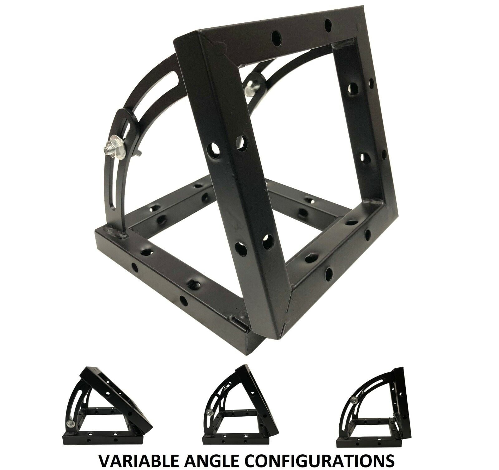 Cedarslink Angle Adjust Square Black Bolt Trussing 8"x8" Truss Corner ...