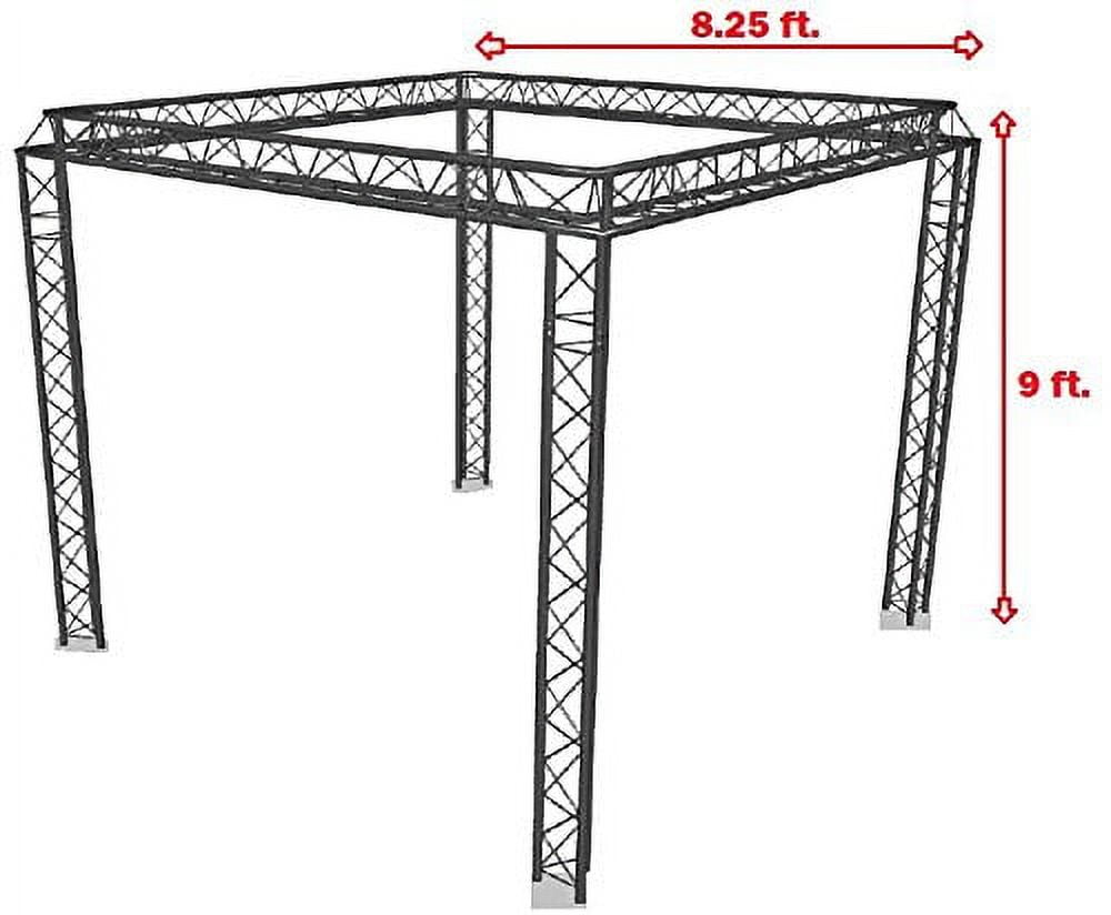 Cedarslink Trade Show Booth, Trusses DJ Stage 9' X 8.25' Metal Truss ...