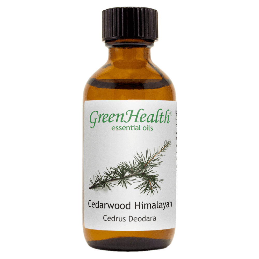 Cedarwood (Himalayan) Essential Oil - 2 fl oz - Amber Glass Bottle w ...