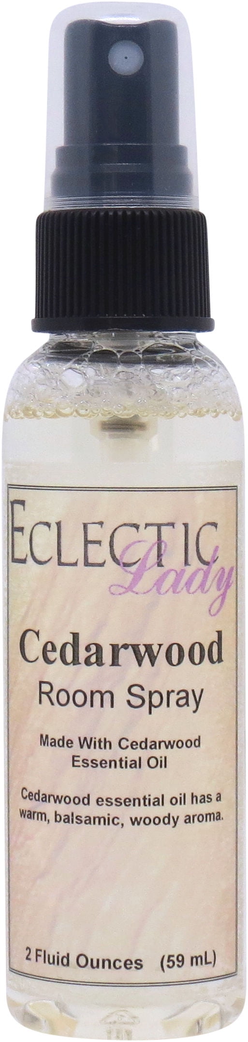 Cedarwood Room Spray by Eclectic Lady, 2 Ounces, Fragrant Aromatic Room ...