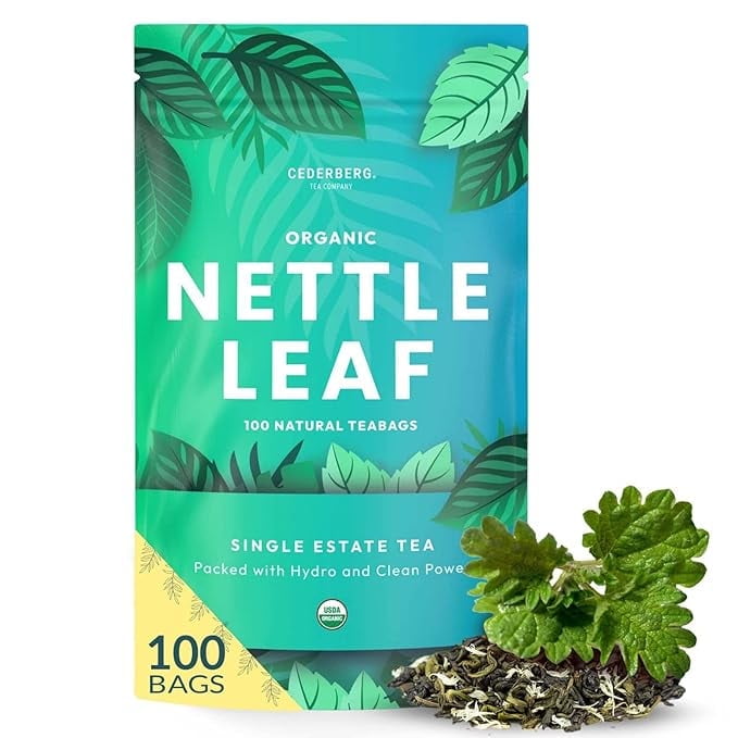 Cederberg Tea Company Organic Nettle Leaf Tea Bags - 100 Count ...