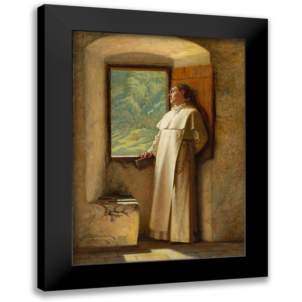 Cederstrom, Ture Nikolaus 11x14 Black Modern Framed Museum Art Print ...