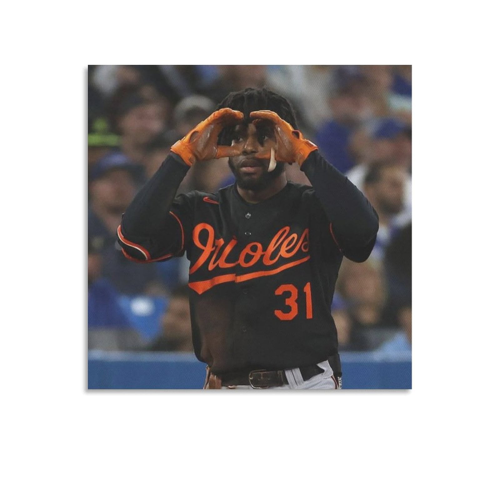 Cedric Mullins Canvas Poster Print Photo Art Painting Canvas Poster Home Decorative Bedroom ...