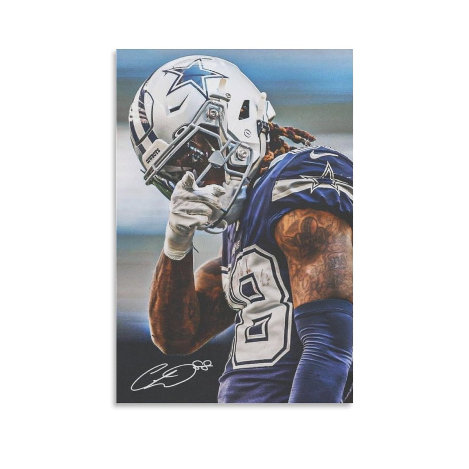 CeeDee Lamb Canvas Poster Posters Art Print Wall Photo Paint Poster ...