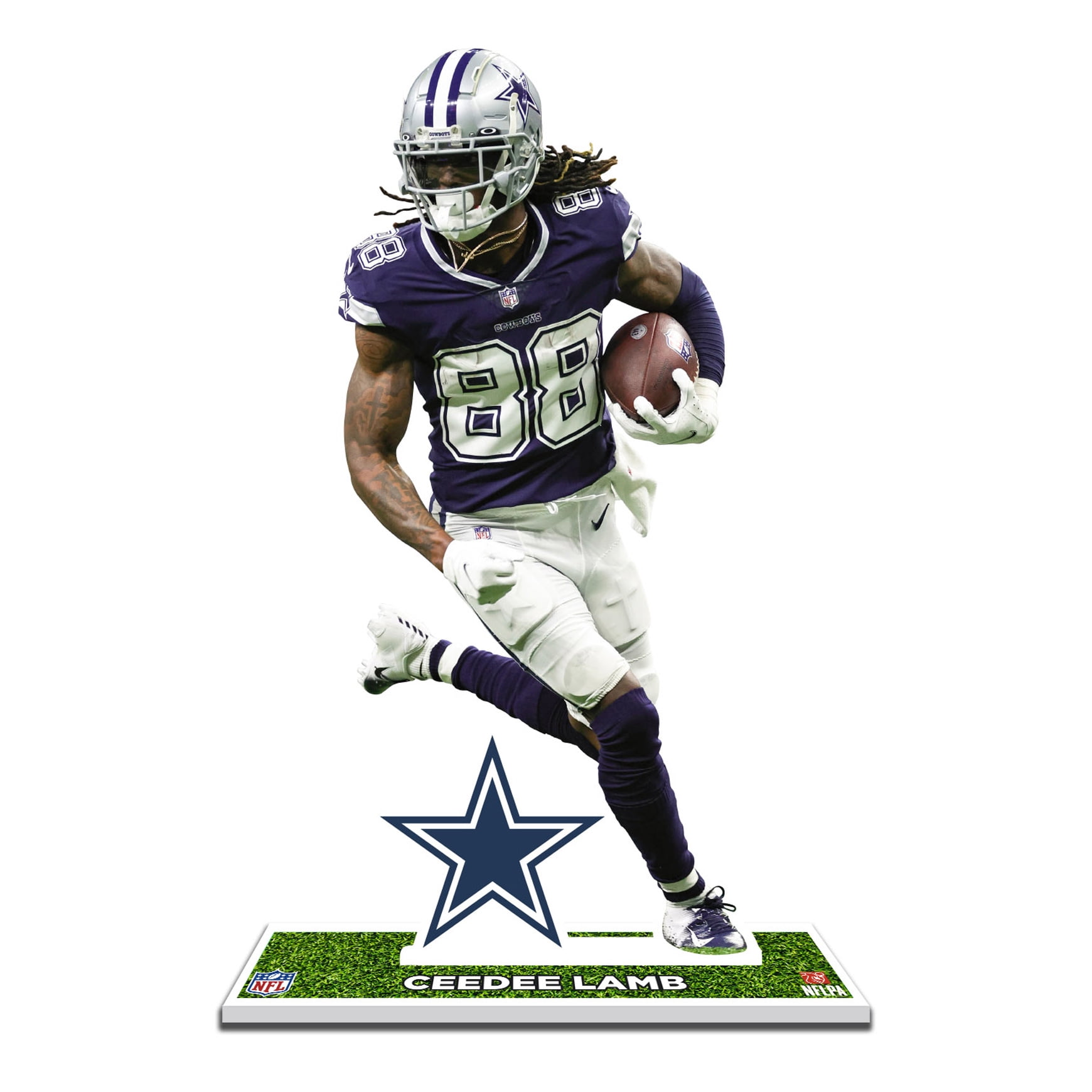 CeeDee Lamb Dallas Cowboys 12'' Player Standee Desktop Display ...