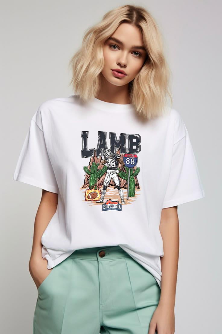 Ceedee Lamb 88 Planet Euphoria 1950 2023 T-Shirt, for men & women, up ...