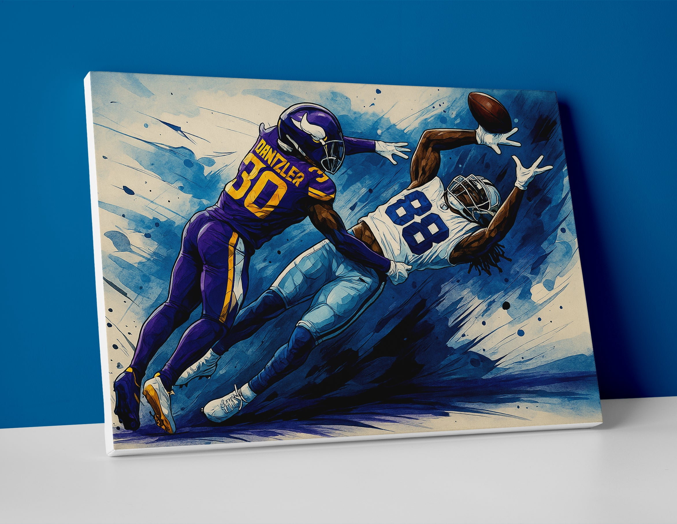 Ceedee Lamb Catch Poster or Canvas Wall Art - Walmart.com