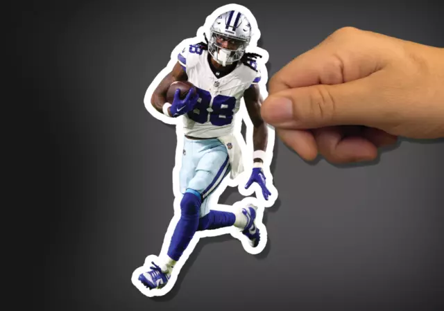 Ceedee Lamb Sticker Dallas Football Team Decal Football Car Truck ...