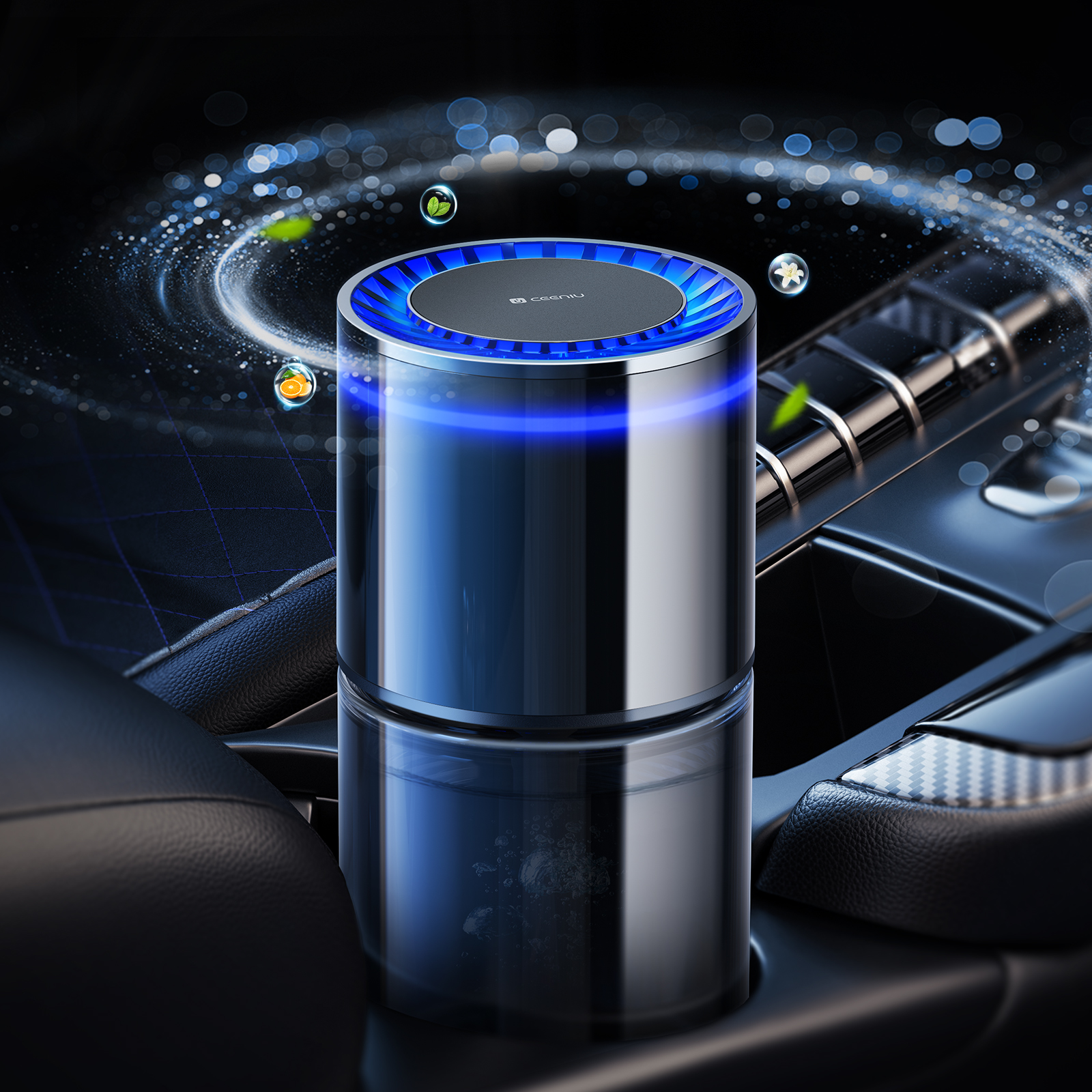 Refresh Your Car! Air Freshener, New Car/Cool Breeze, 6 Pack - Walmart.com