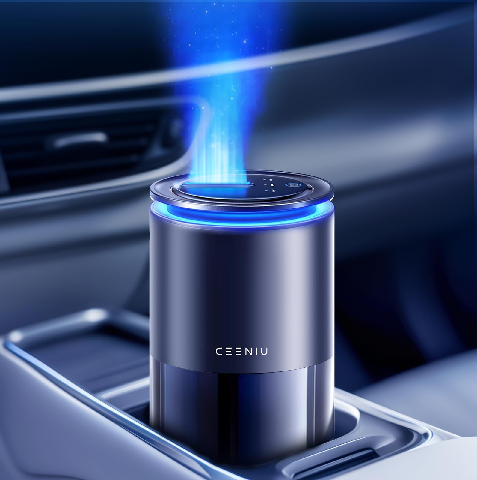 Ceeniu Car Air Freshener, Smart Ultrasonic NSD3 Diffuser CF12 Spray ...