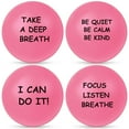 Ceenna 4 Pcs Motivational Stress Balls for Adults 2.5 Inch Stress ...