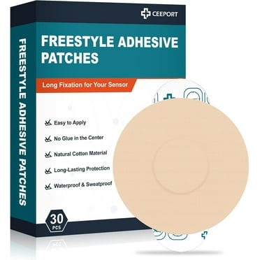 55Pack Freestyle Libre Adhesive Patches Breatheable Waterproof Libre ...