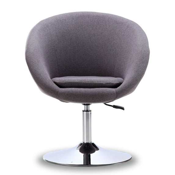 Ceets Hopper Swivel Adjustable Height Chair Grey - Walmart.com