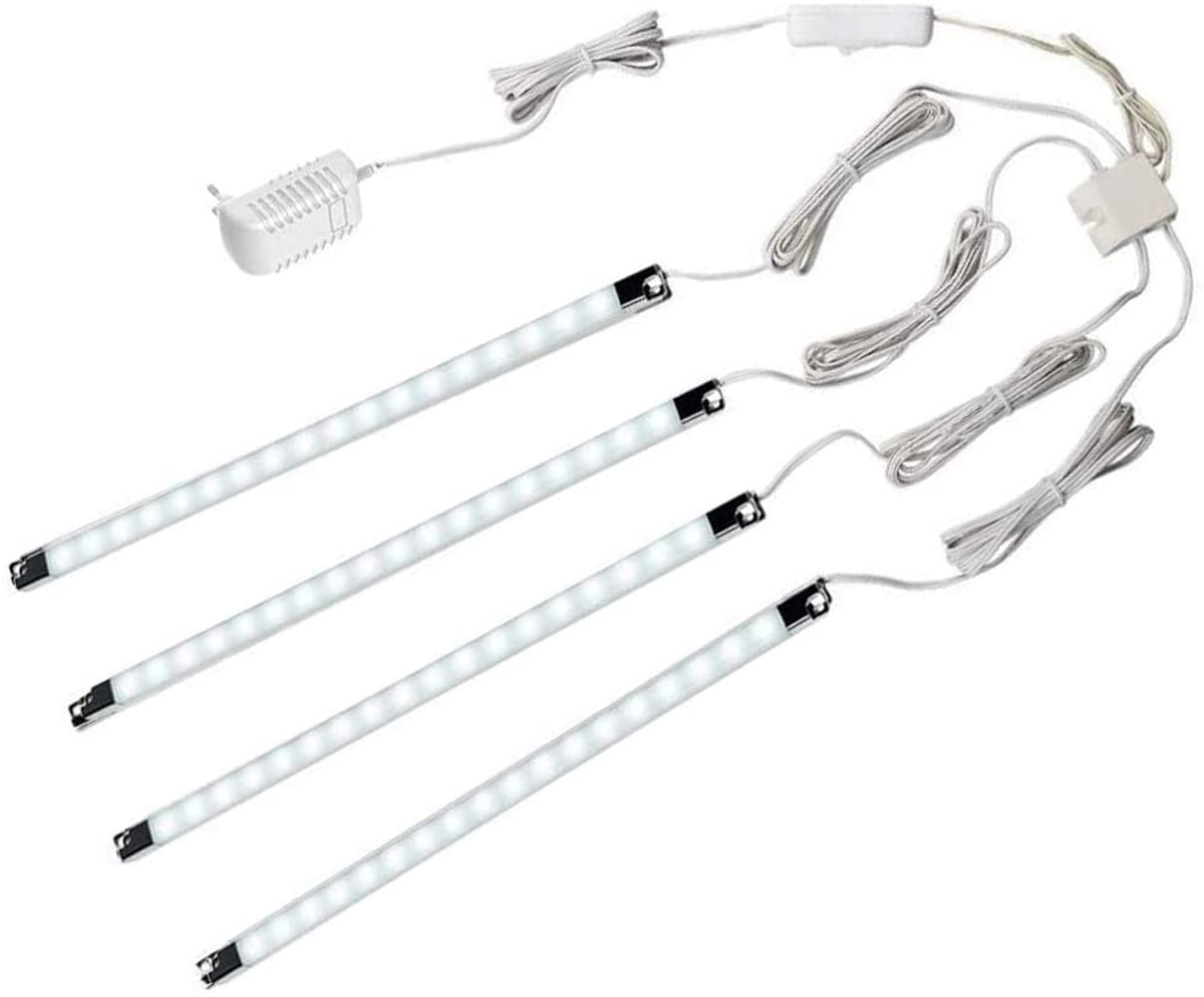 Cefrank LED Light Strip Bar - 4x12" 1.5W Kitchen Cabinet Showcase ...
