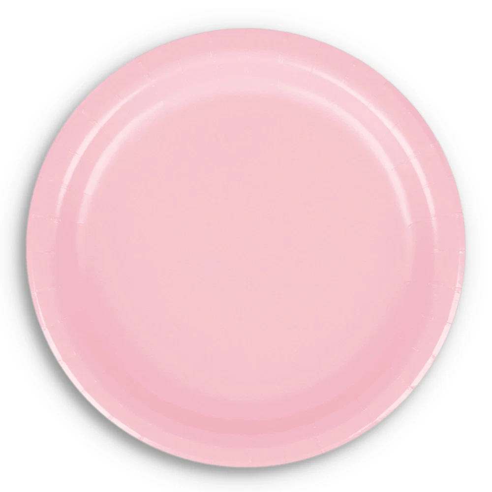 Ceg Paper Lunch Plates, Classic Pink (79158B) - Walmart.com