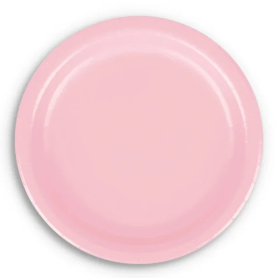 Ceg Paper Lunch Plates, Classic Pink (79158B) - Walmart.com