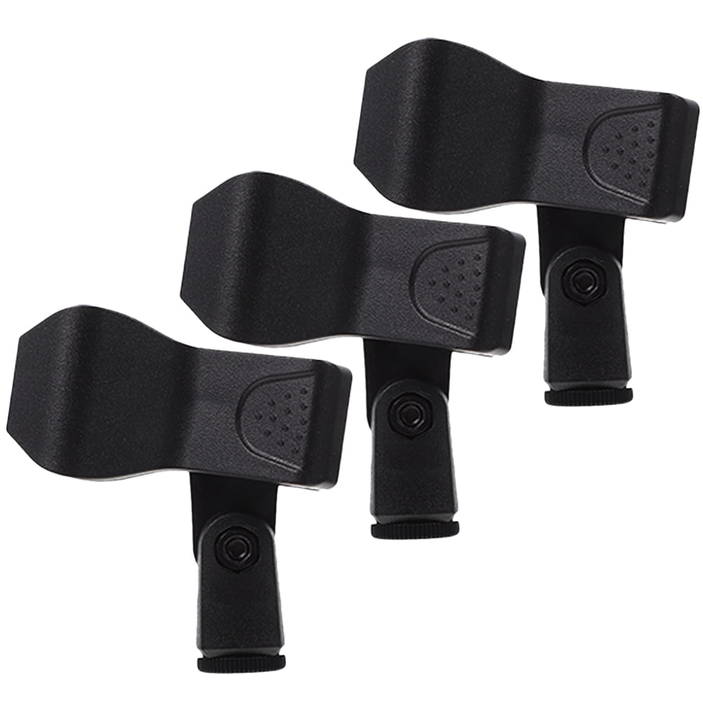 Ceiather 3pcs Universal Microphone Clamps Microphone Holder Clips ...