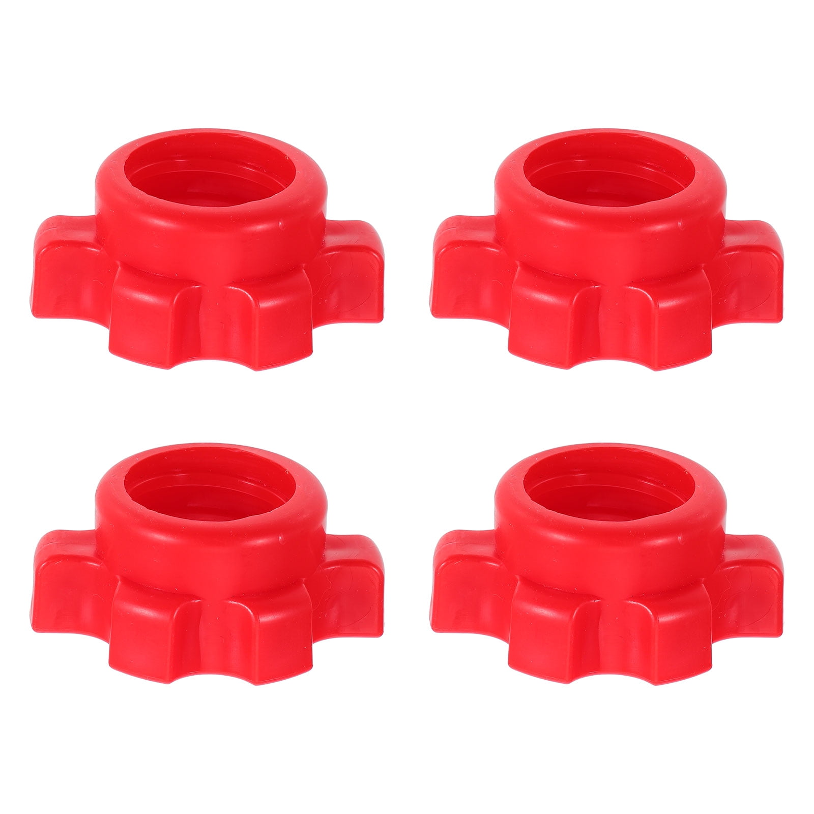 Ceiather 4 Pcs Dumbbell Bar Nut Barbells Screw Clamp Fitness Equipment ...