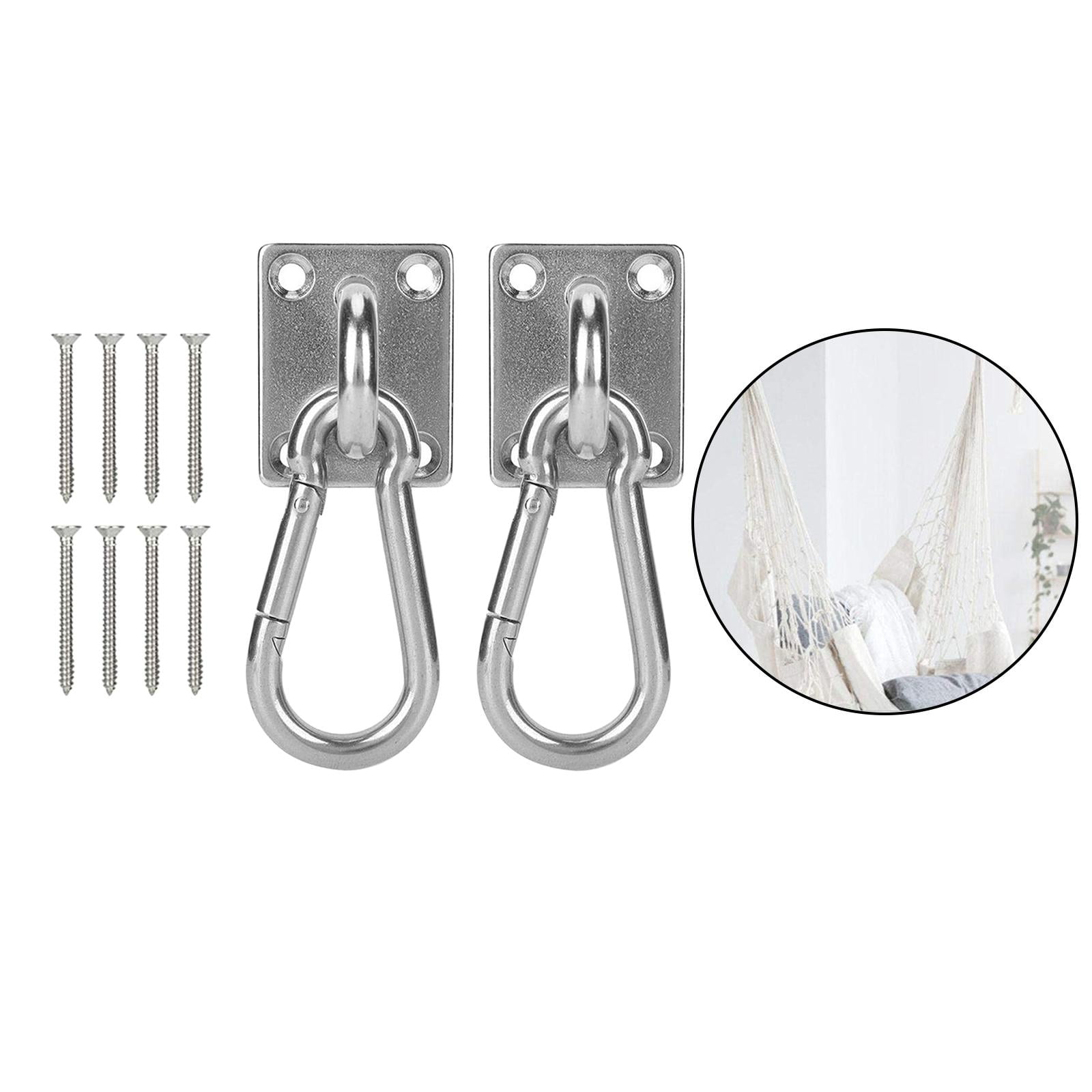 Ceiling Anchor Hook Wall Mount Bracket for Gym Straps with Screws ...