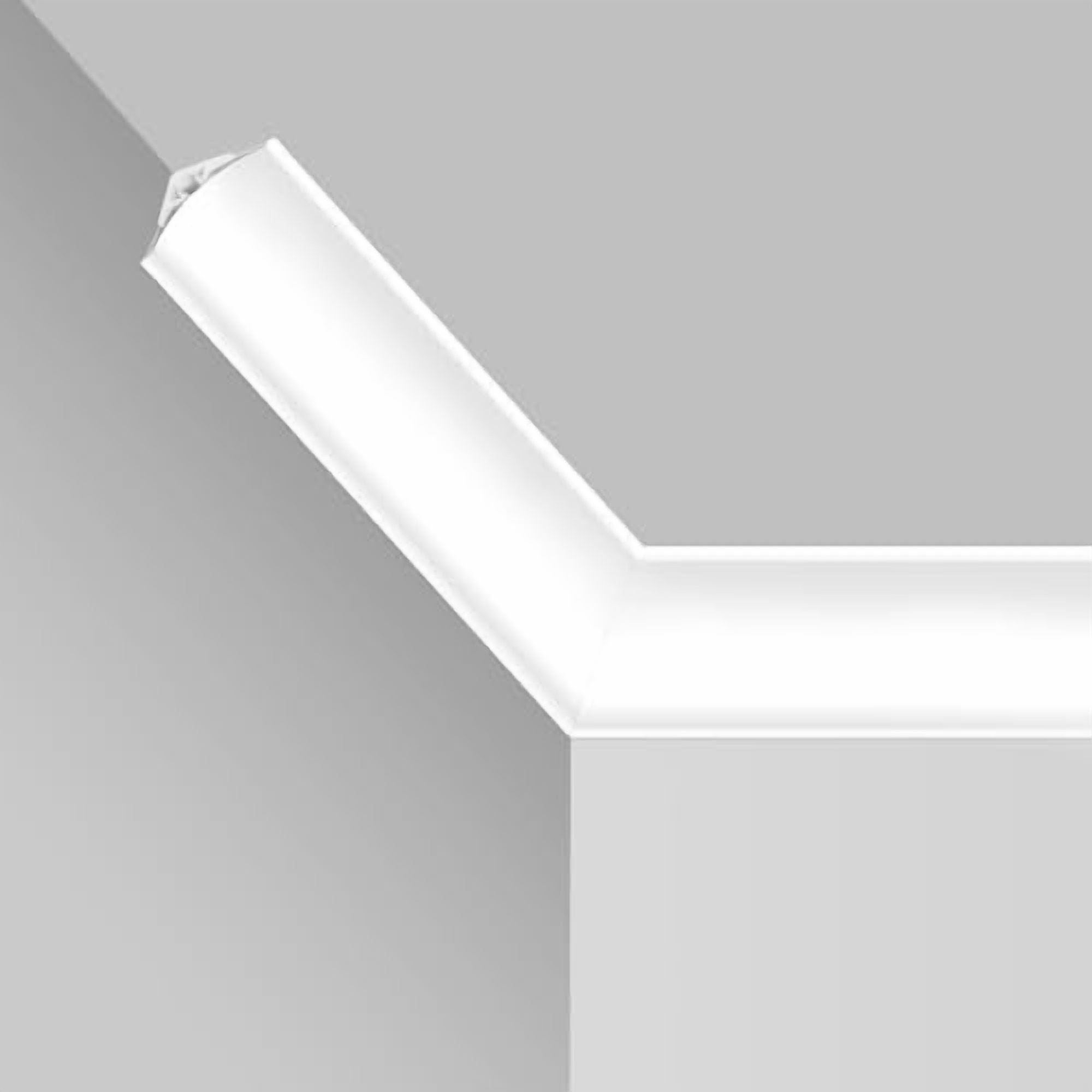 Ceiling Crown Molding Trim 10-Pack, Total Length 47 Ft, Durable PVC ...
