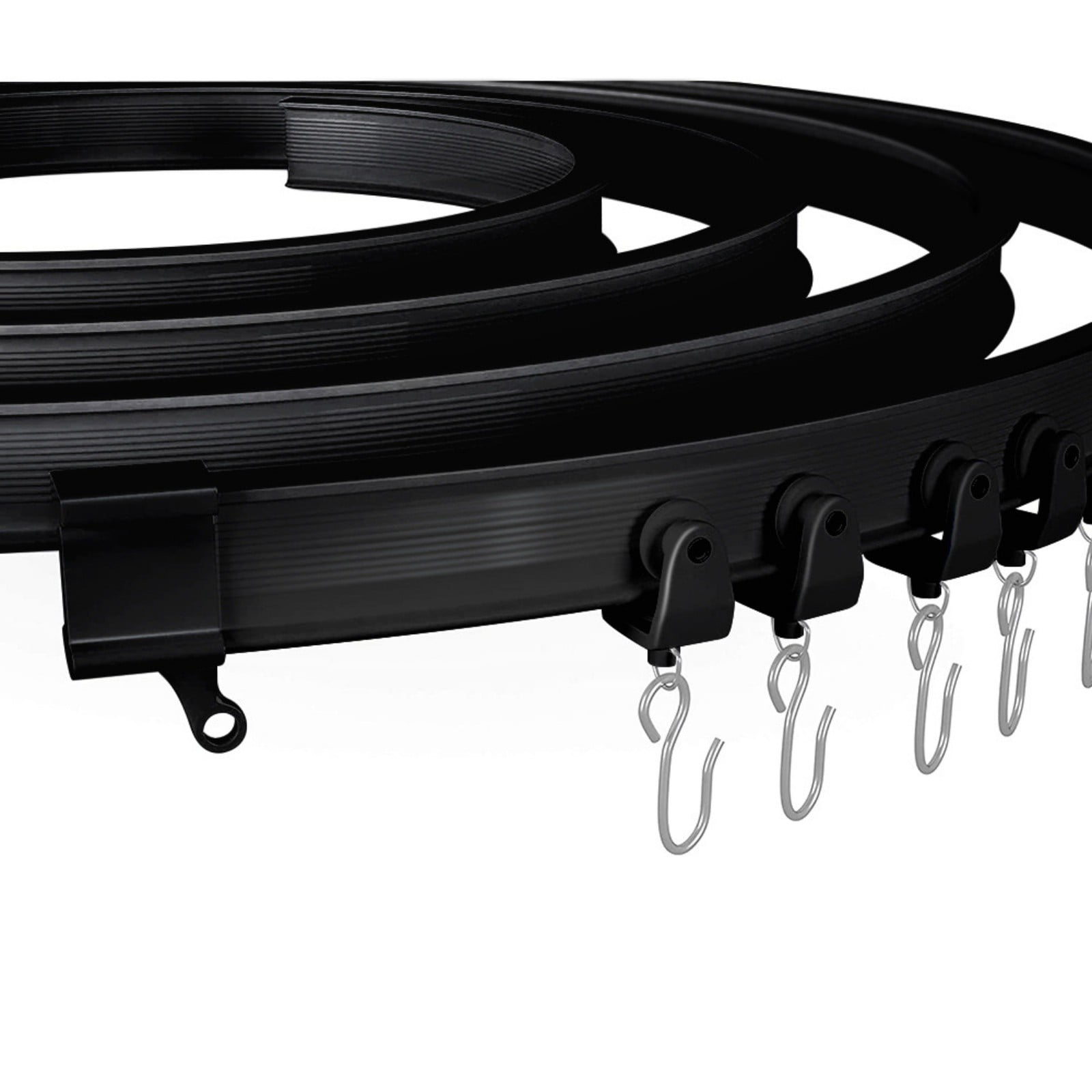 Ceiling Curtain Track 3Meters Mount Curved DIY Ceiling Curtain Track ...