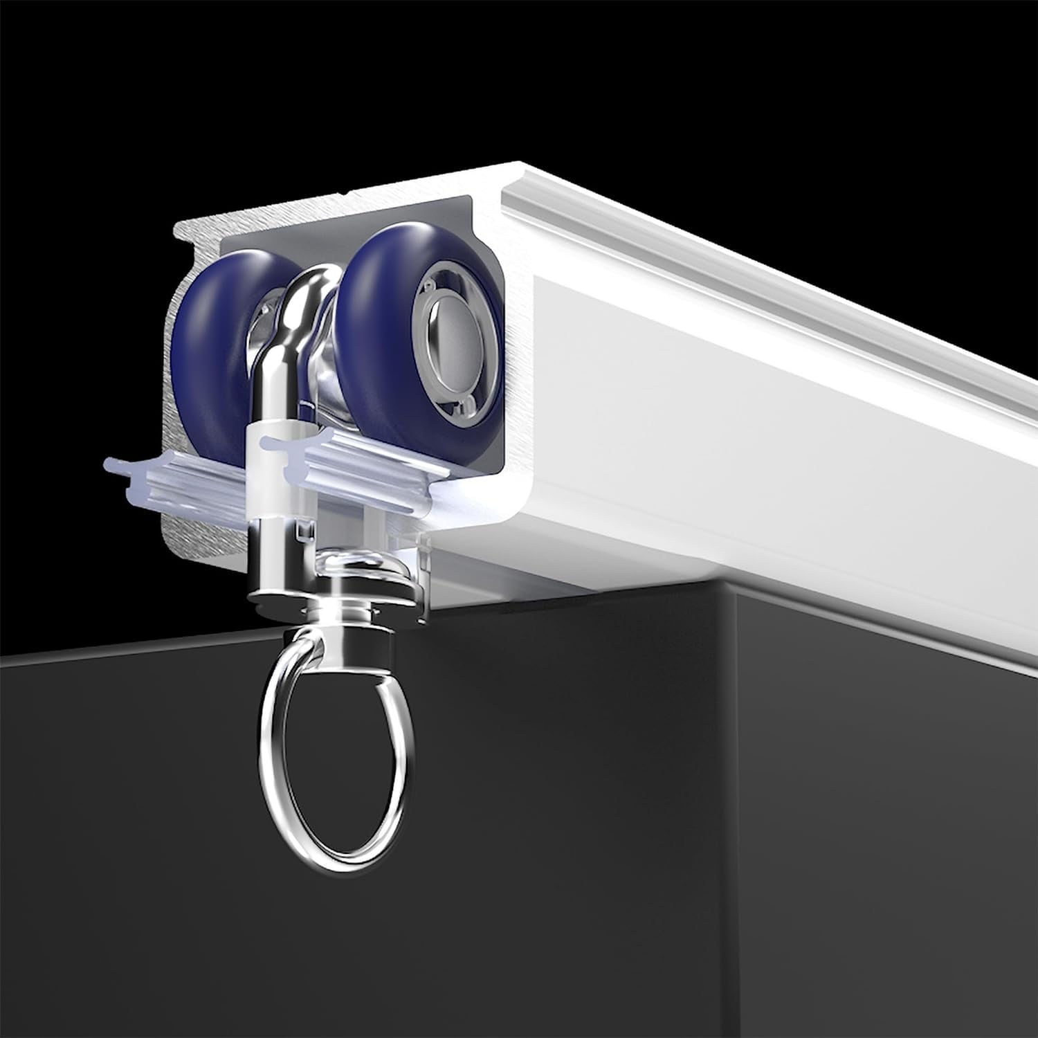 Ceiling Curtain Track Ceiling Mounted Curtain Rail for Curtains, Drapes ...