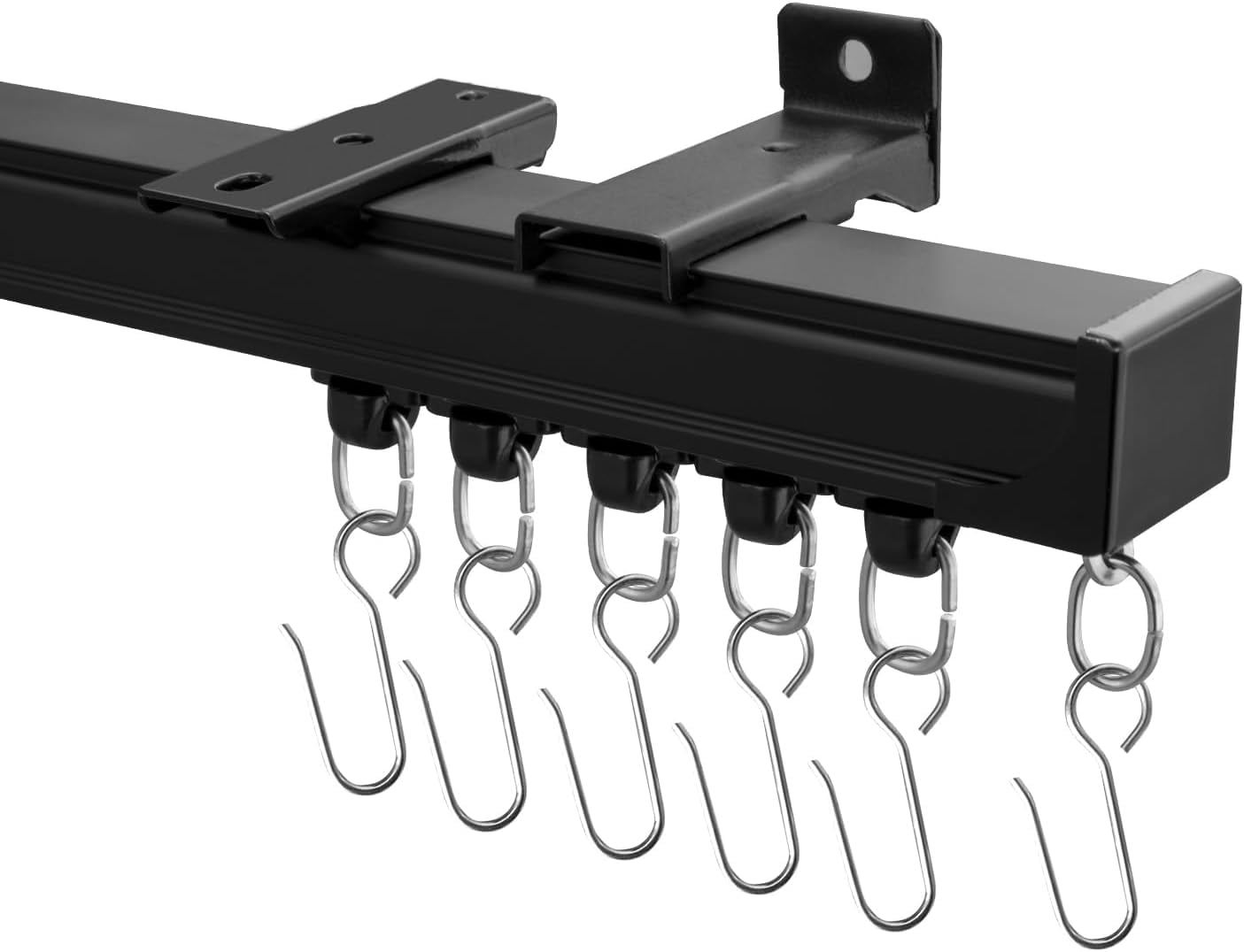 Ceiling Curtain Track, Curtain Track Ceiling Mount, Room Divider ...