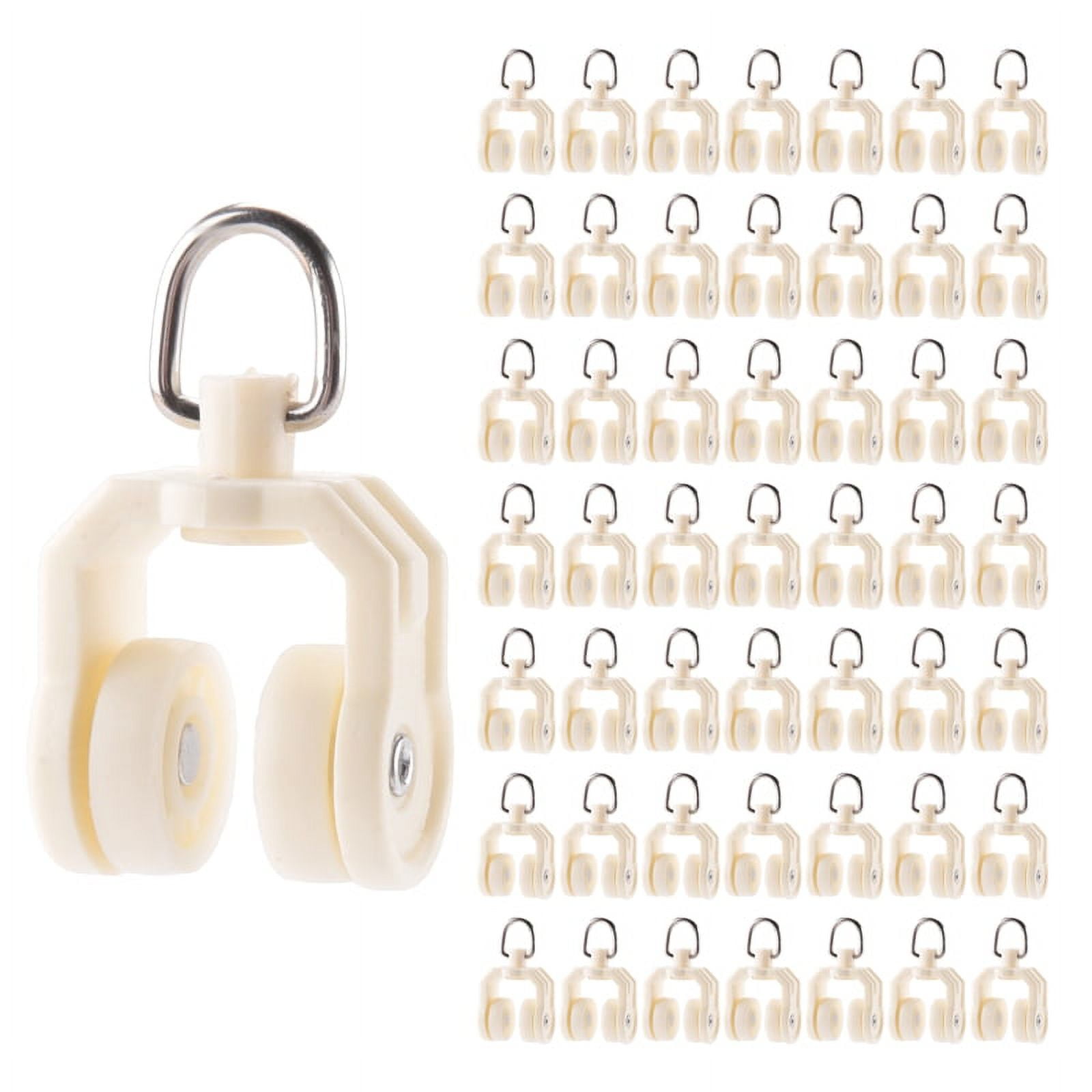 Ceiling Curtain Track Flexible Bendable Curtain Track Rollers Plastic ...