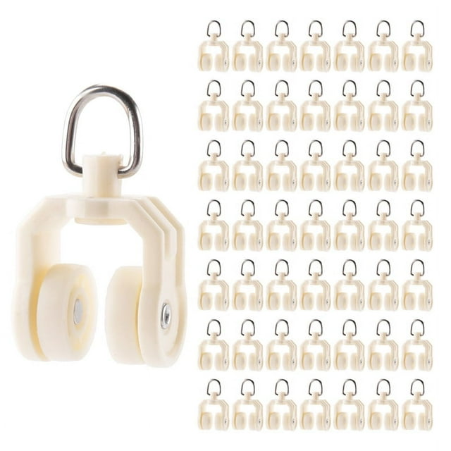 Ceiling Curtain Track Flexible Bendable Curtain Track Rollers Plastic ...