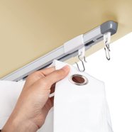 Miumaeov Ceiling Mount Curtain Track Kit with Hooks, Small Size for ...