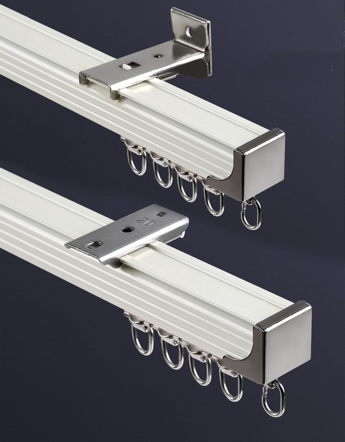 Ceiling Curtain Track Set, Room Divider Track, Shower Curtain Track Set ...