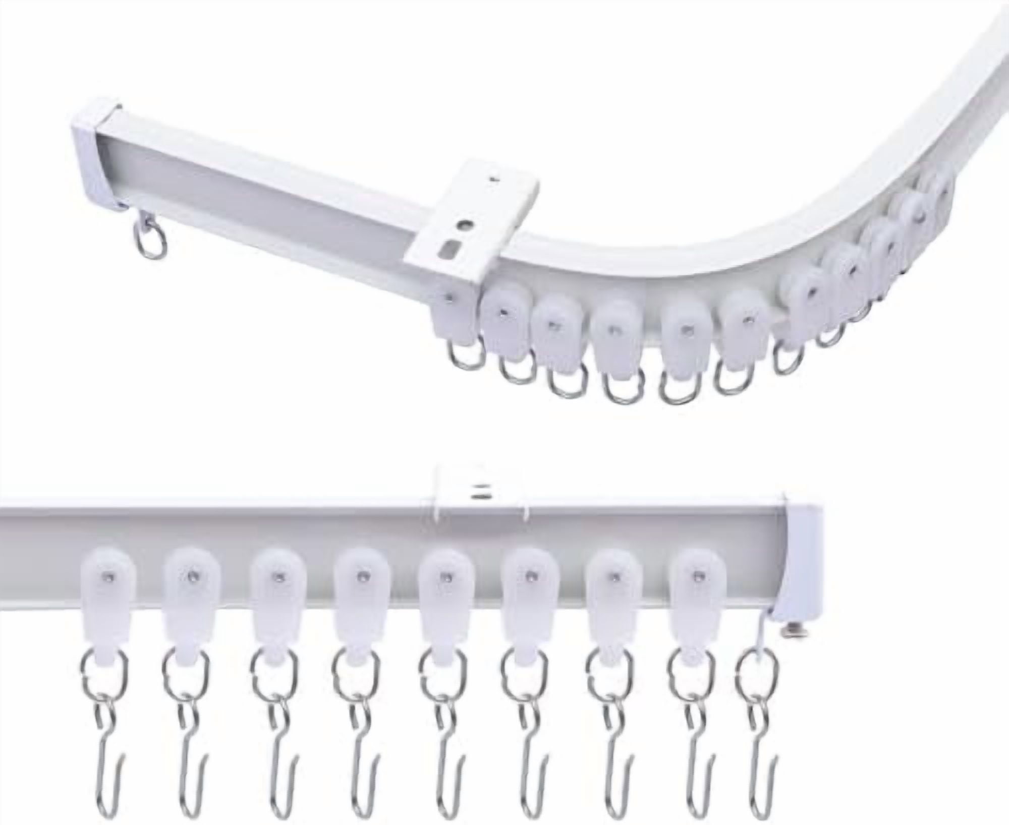 Ceiling Curtains Track System, Flexible & Bendable Curtain Tracks for ...