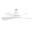 Ceiling Fan Ceiling Fan With Lights Remote Control White Low Profile Modern Ceiling Fan
