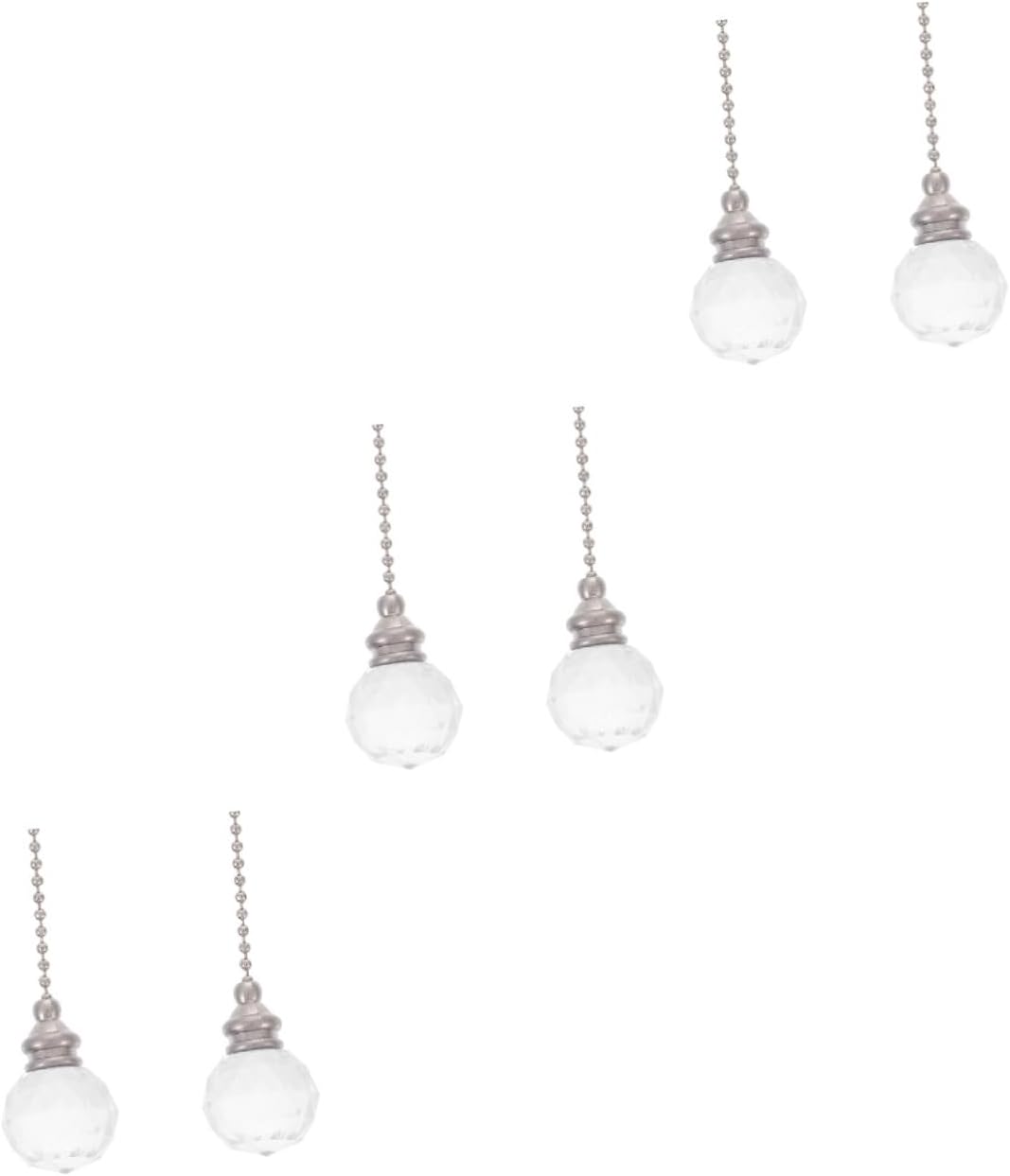 Ceiling Fan Chain Extender 6 pcs Fan Light Pull Chain Hanging Lamp ...