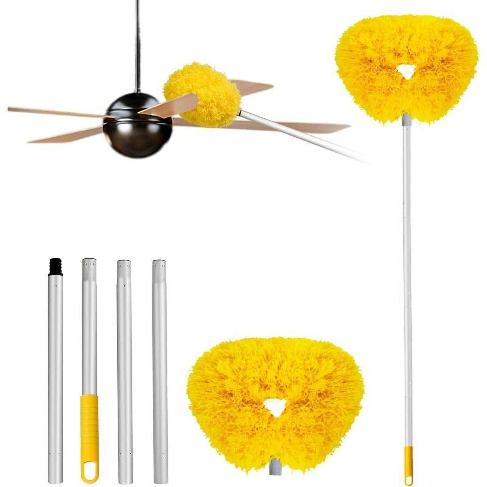 Ceiling Fan Cleaner Duster with Extension Pole, 1 Set Dust Removal ...