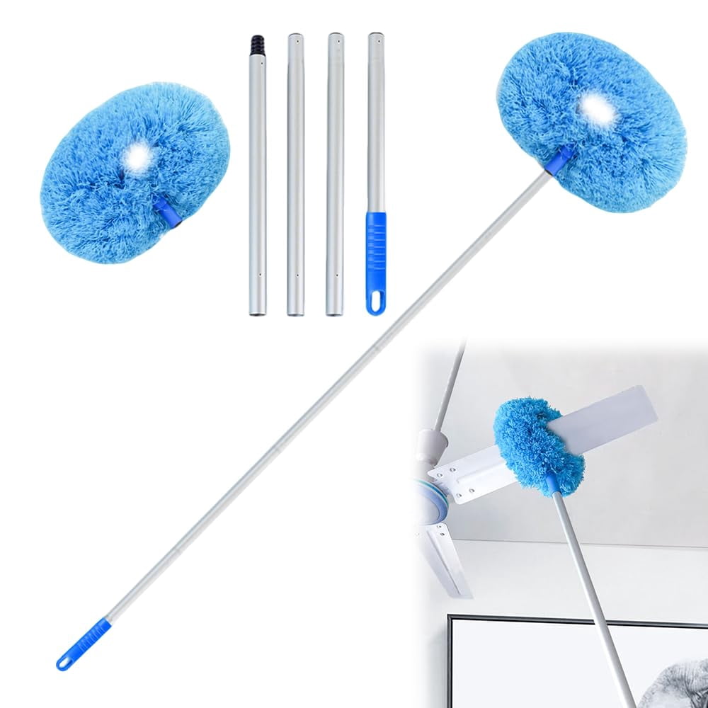 Ceiling Fan Cleaner Duster, Reusable Ceiling Fan Cleaner Duster with ...