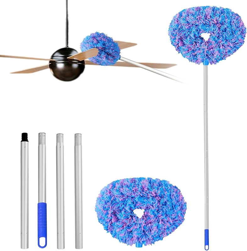Ceiling Fan Cleaner Duster Reusable Microfiber Ceiling Fan Blade ...