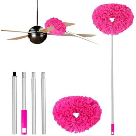 Ceiling Fan Cleaner Duster Reusable Microfiber Ceiling Fan Blade ...