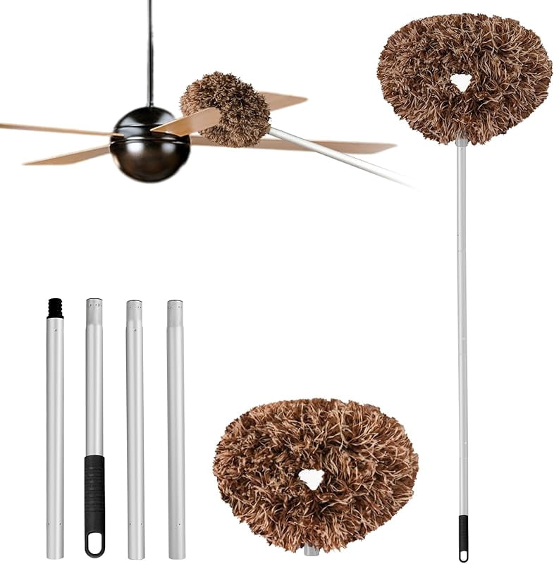 Ceiling Fan Cleaner Duster Reusable Microfiber Ceiling Fan Blade ...